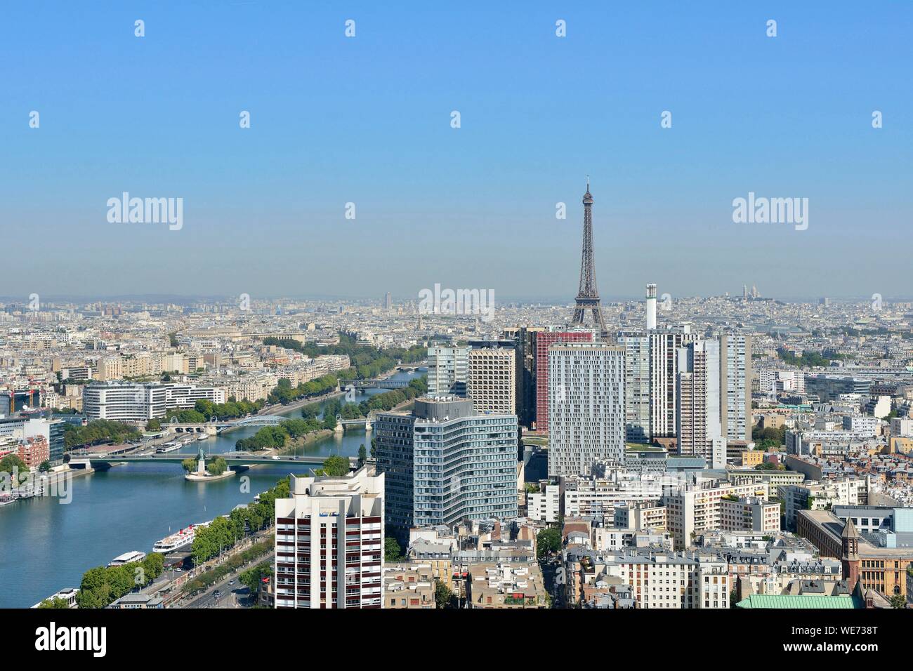 France, Paris, Seine river banks listed as World Heritage by UNESCO ...