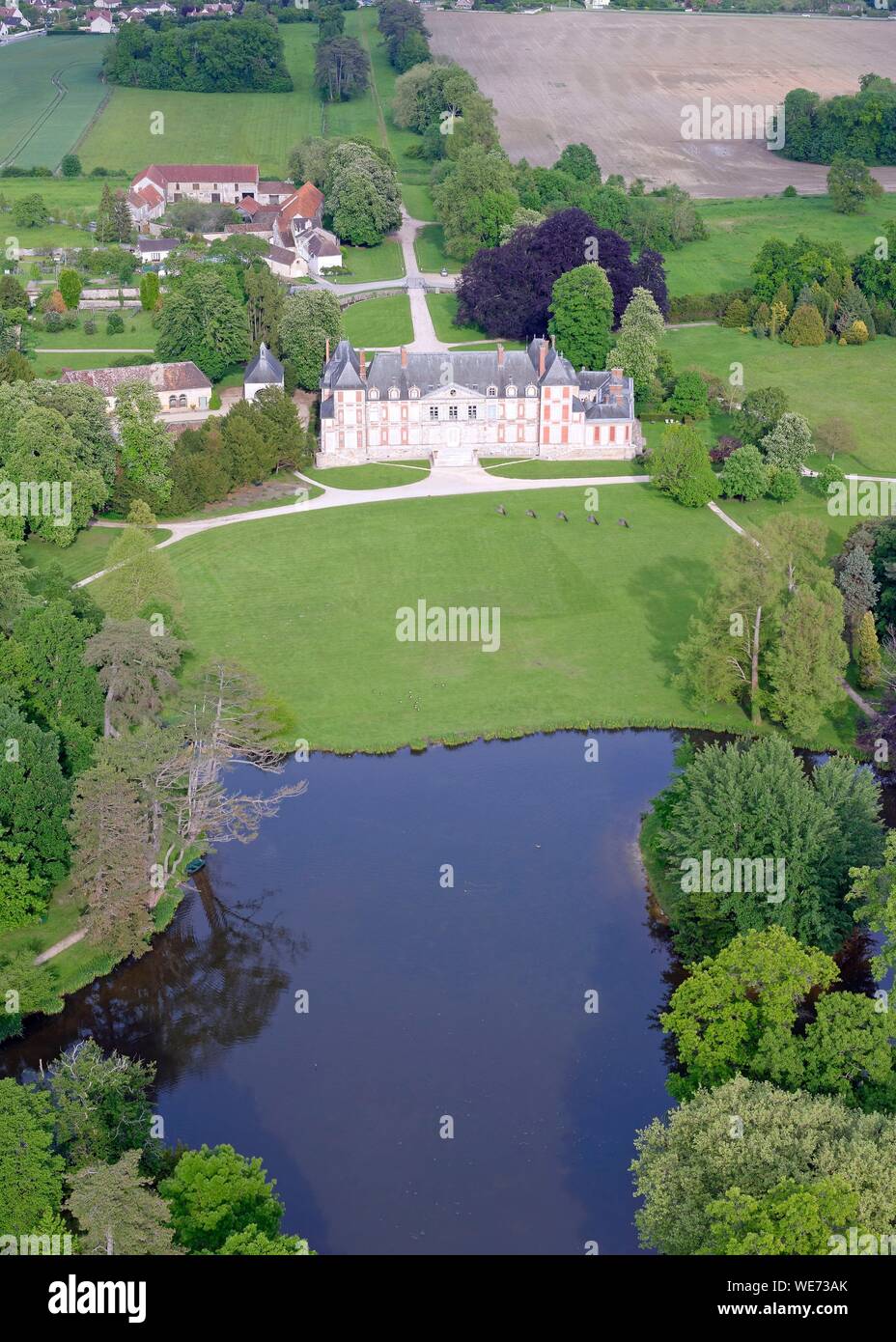 Courson chateau hi-res stock photography and images - Alamy