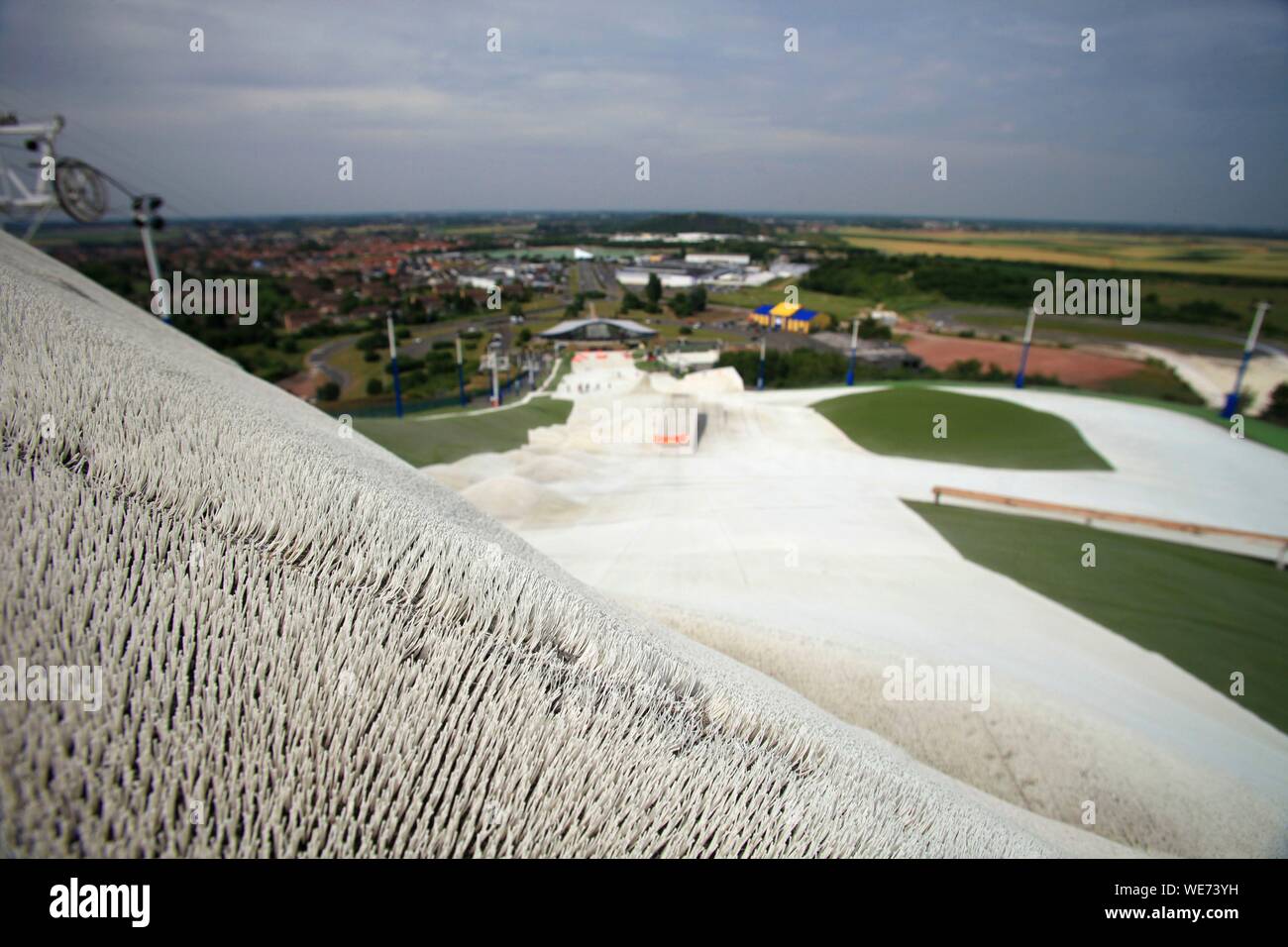 France, Pas de Calais, Noeux les Mines, Loisinord, terril reconverted ...