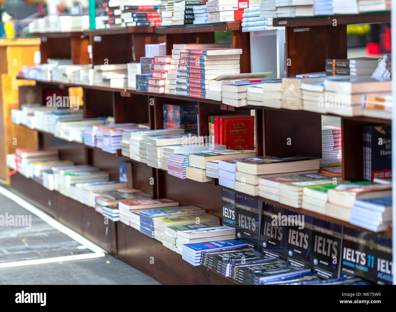 Books under staircase hi-res stock photography and images - Alamy
