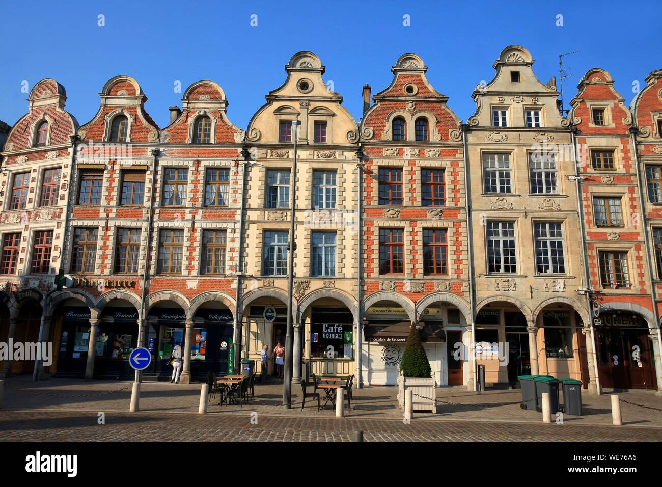 France, Pas de Calais, Arras, Place des Heros Stock Photo - Alamy