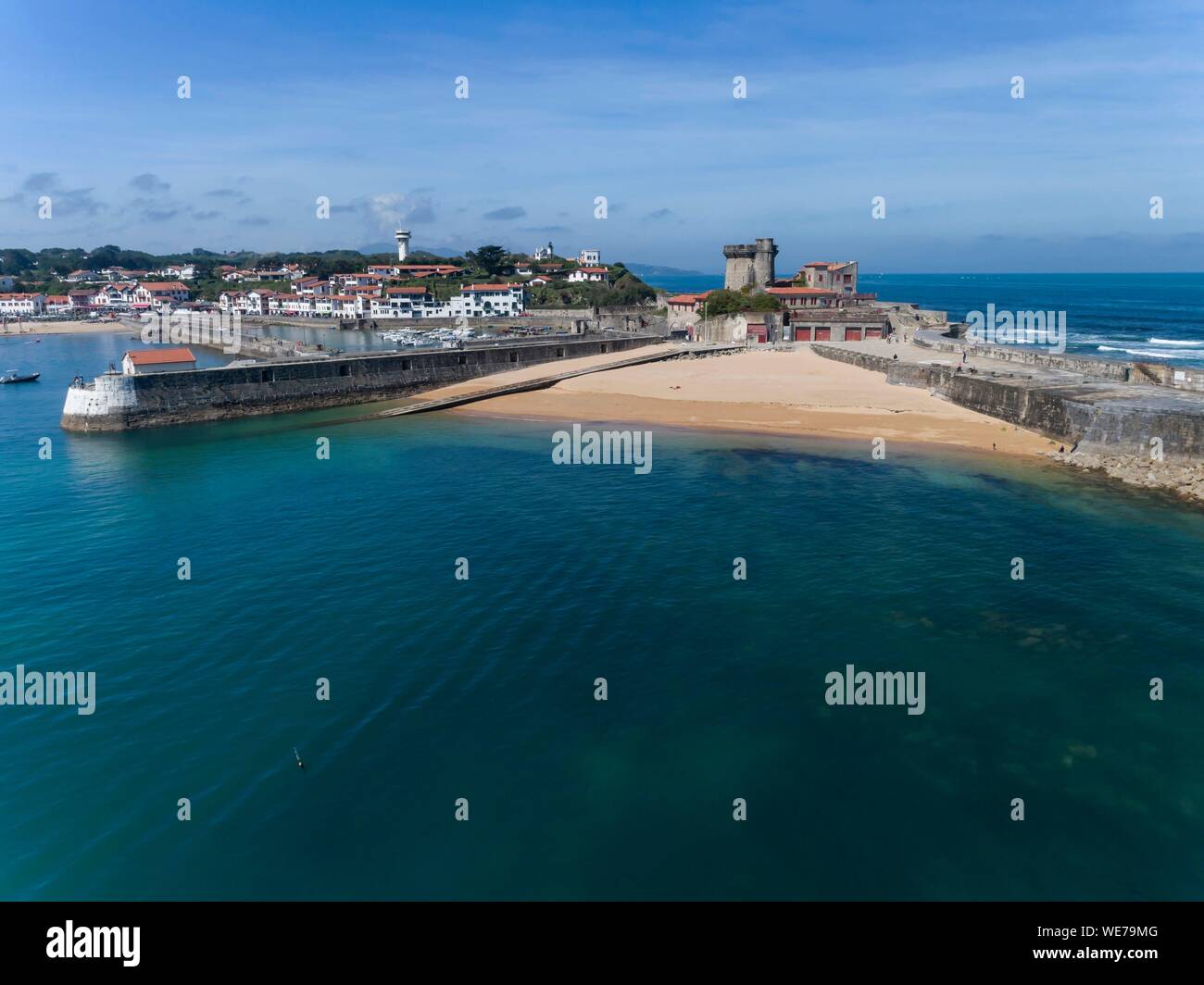 Socoa ciboure pays basque france hi-res stock photography and images ...