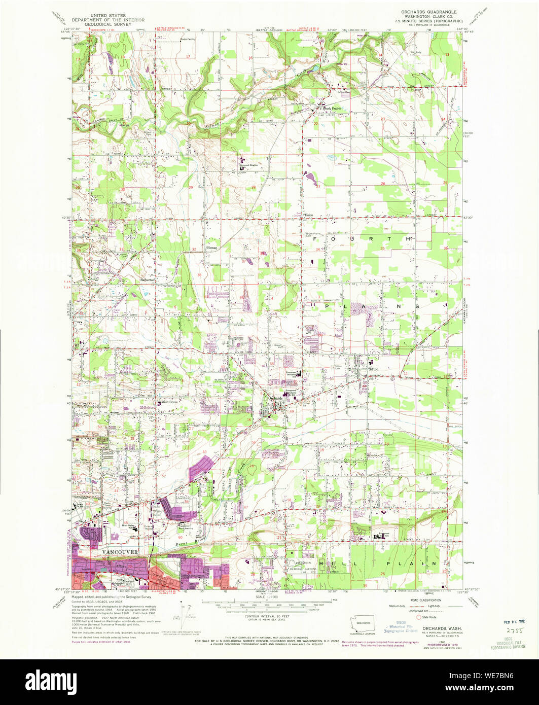 Map of orchards hi-res stock photography and images - Alamy