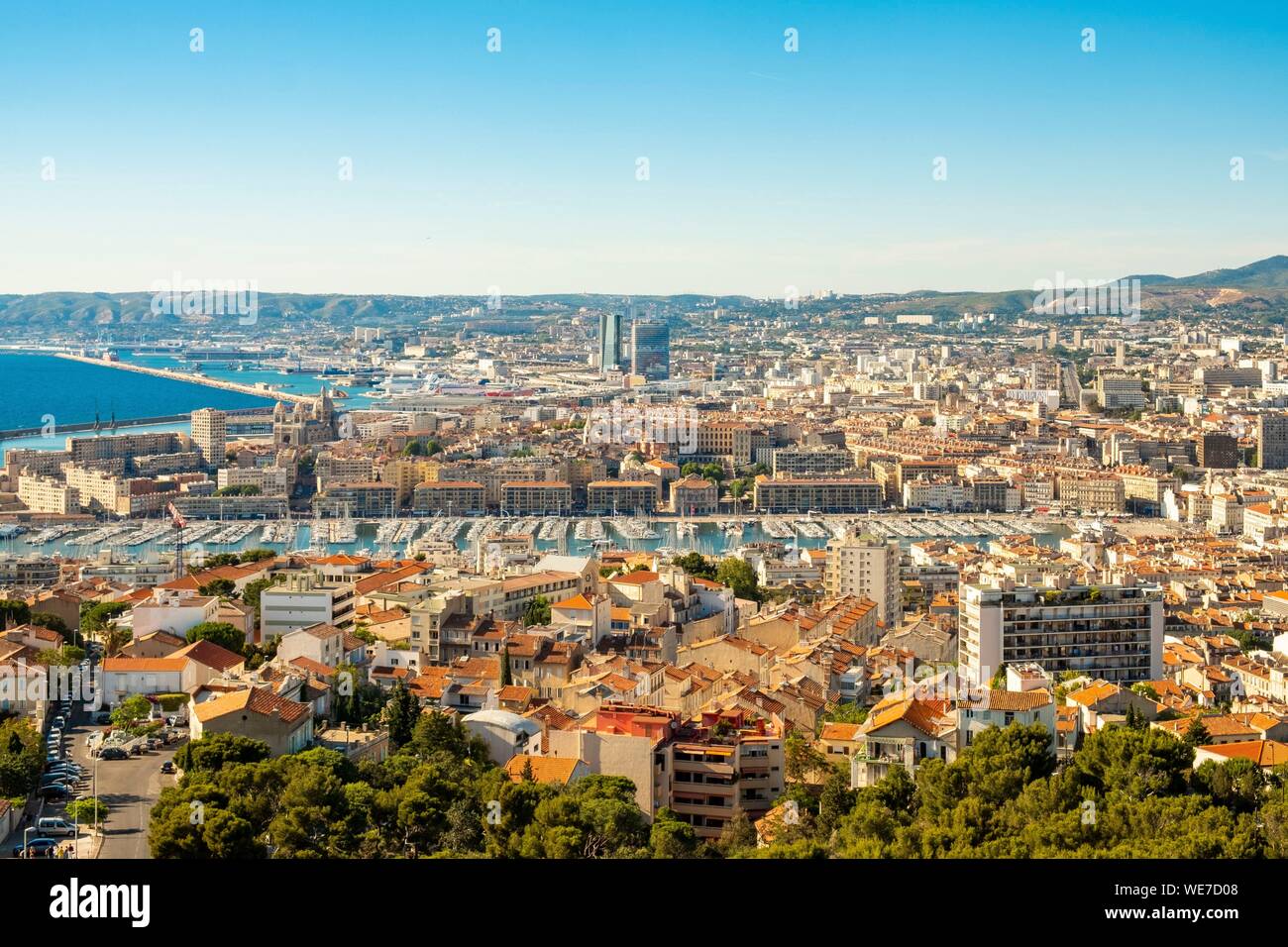 Vieux port view hi-res stock photography and images - Alamy