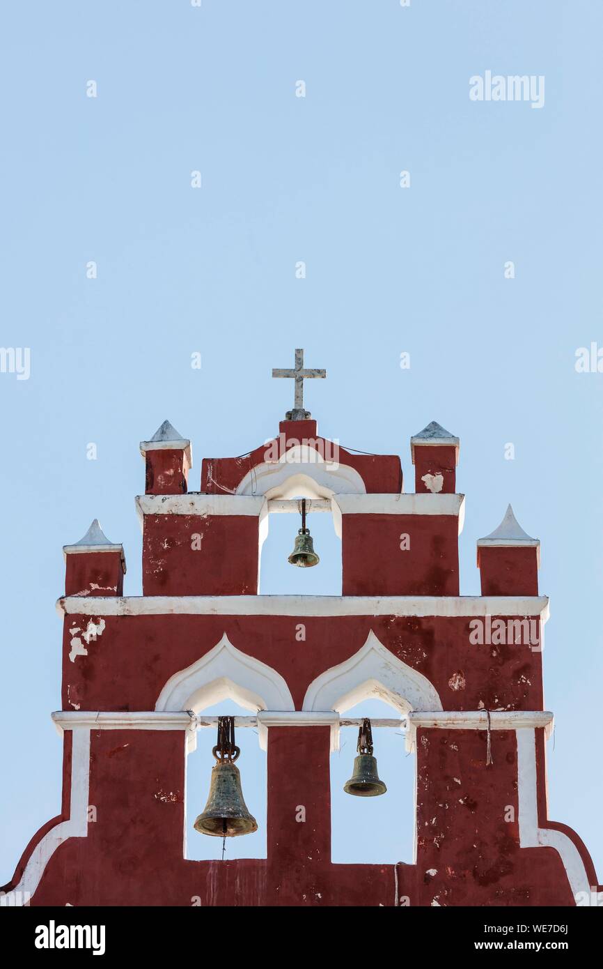 Mexico, Campeche, state, Campeche, bell gable Stock Photo - Alamy