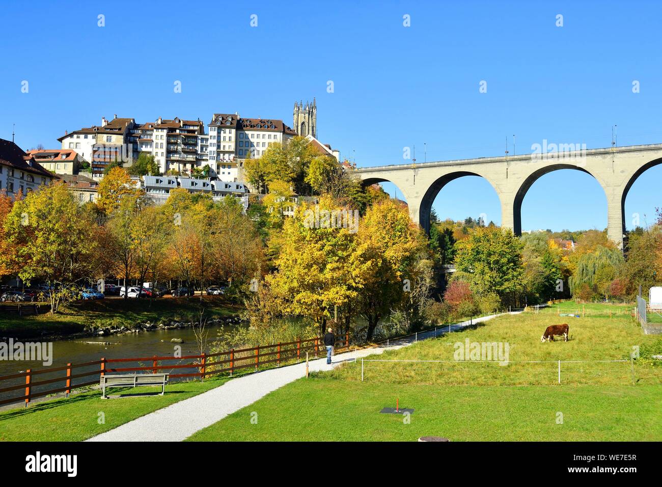 Saane bridge hi-res stock photography and images - Alamy