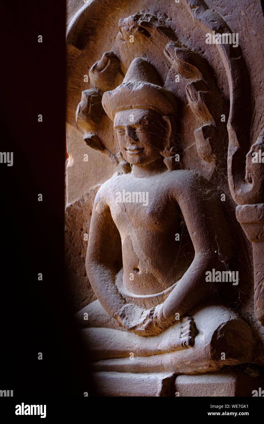 Cambodia, Phnom Penh, National museum, build by french in 1917 ...