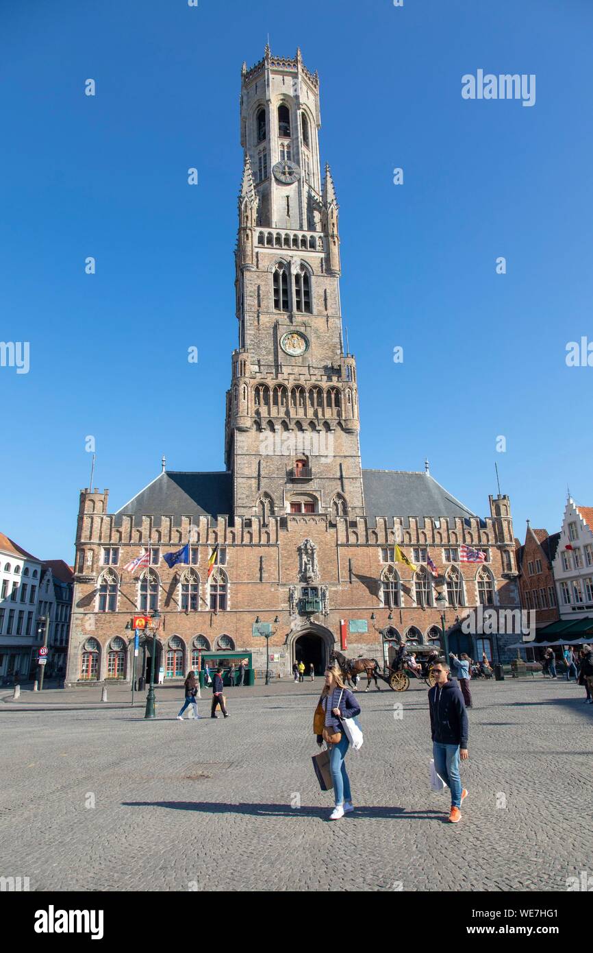 Cloth hall, bruges hi-res stock photography and images - Alamy