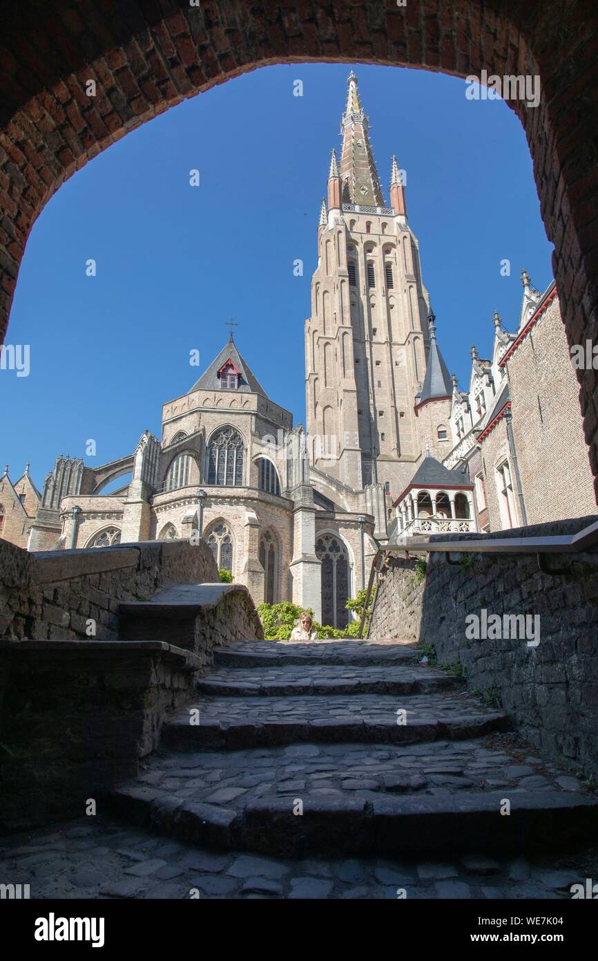 Belgium, Western Flanders, Bruges, historical centre listed as World ...
