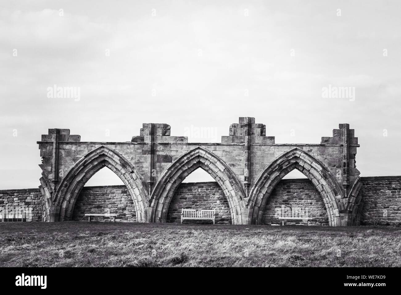 Ruined park benches hi-res stock photography and images - Alamy