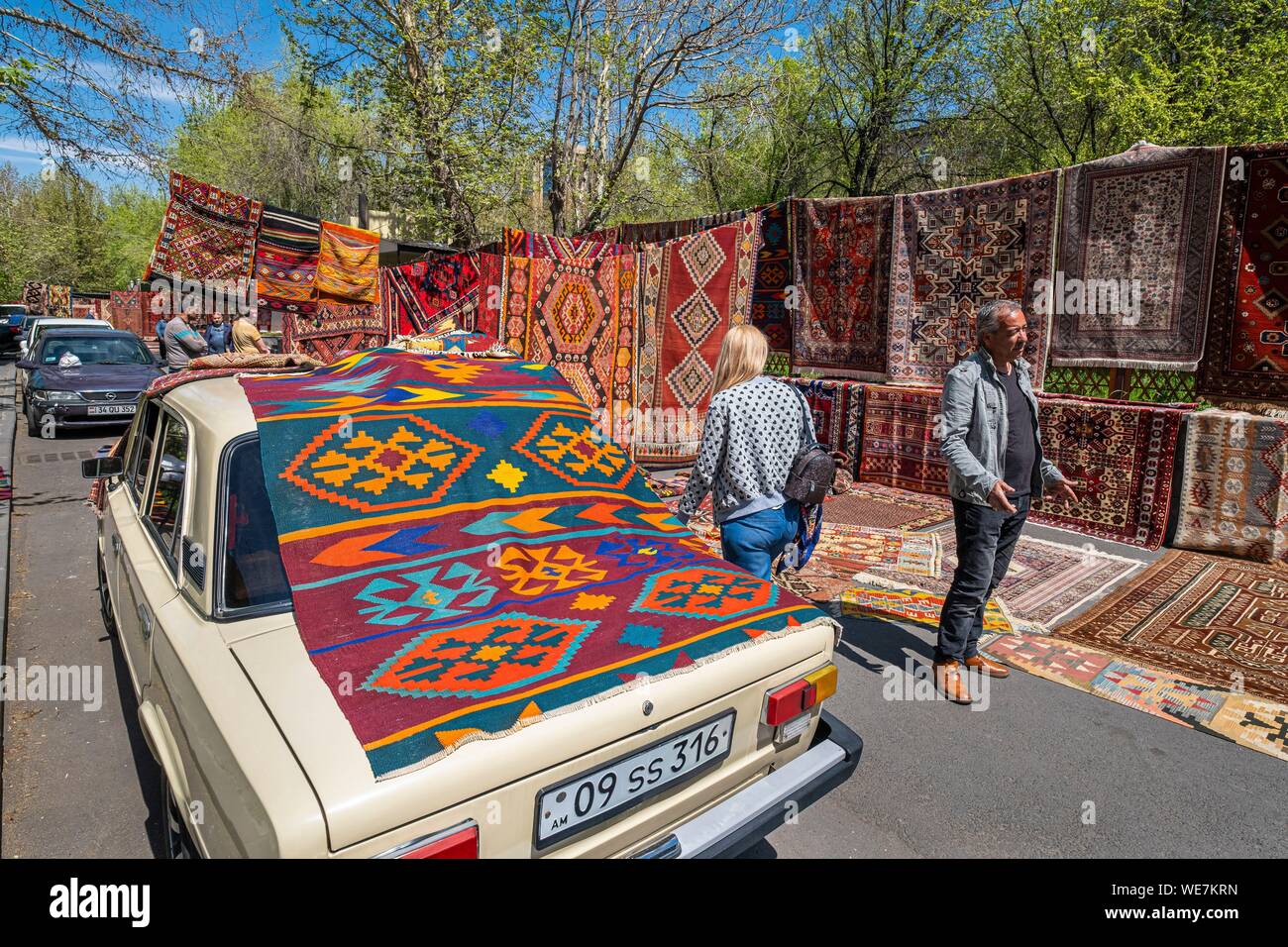 Vernissage Market Yerevan Armenia High Resolution Stock Photography and ...