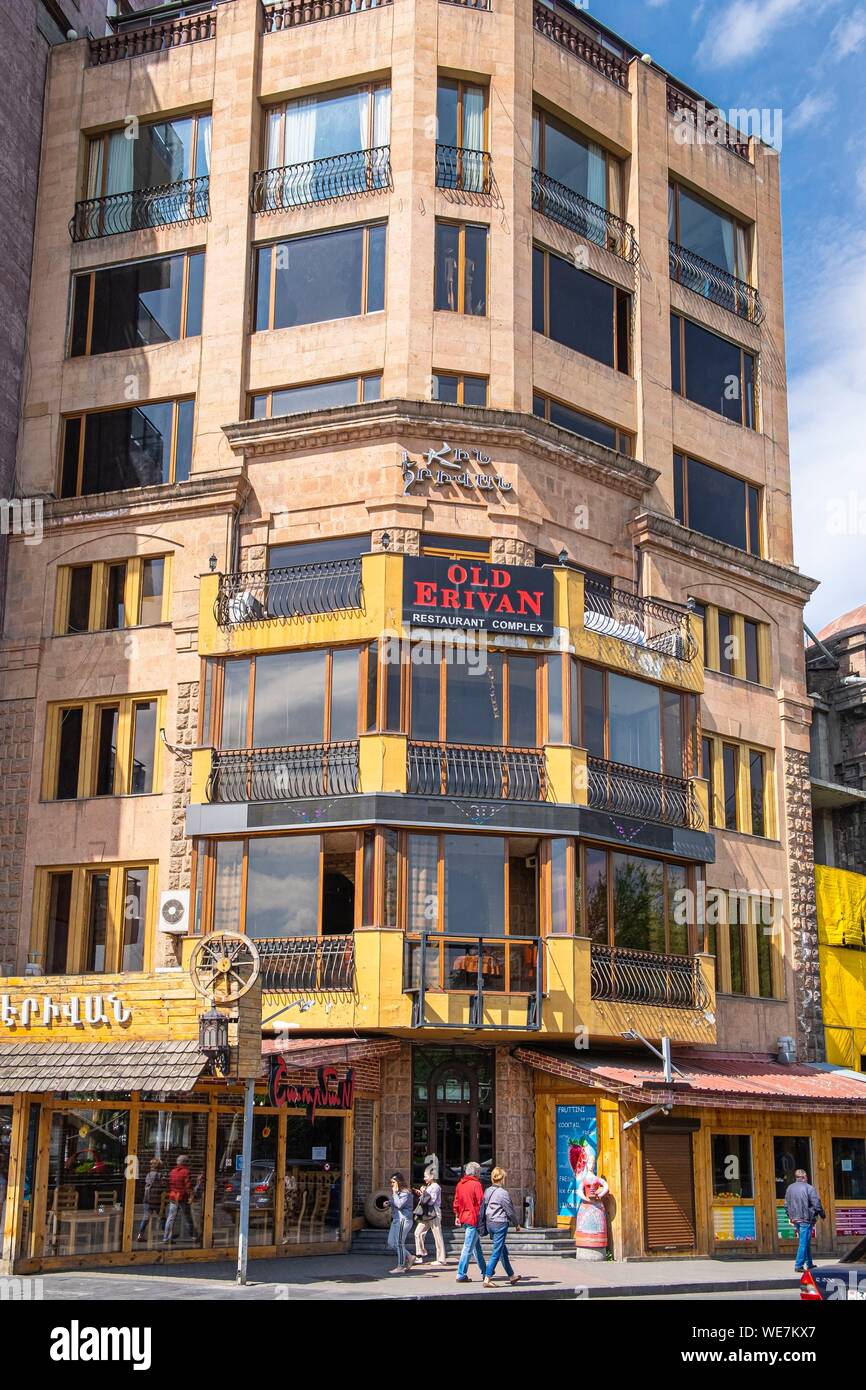 Armenia, Yerevan, Northern avenue, pedestrian and shopping street in ...