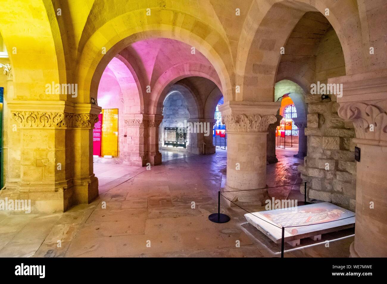 France, Seine Saint Denis, Saint Denis, the cathedral basilica, the ...