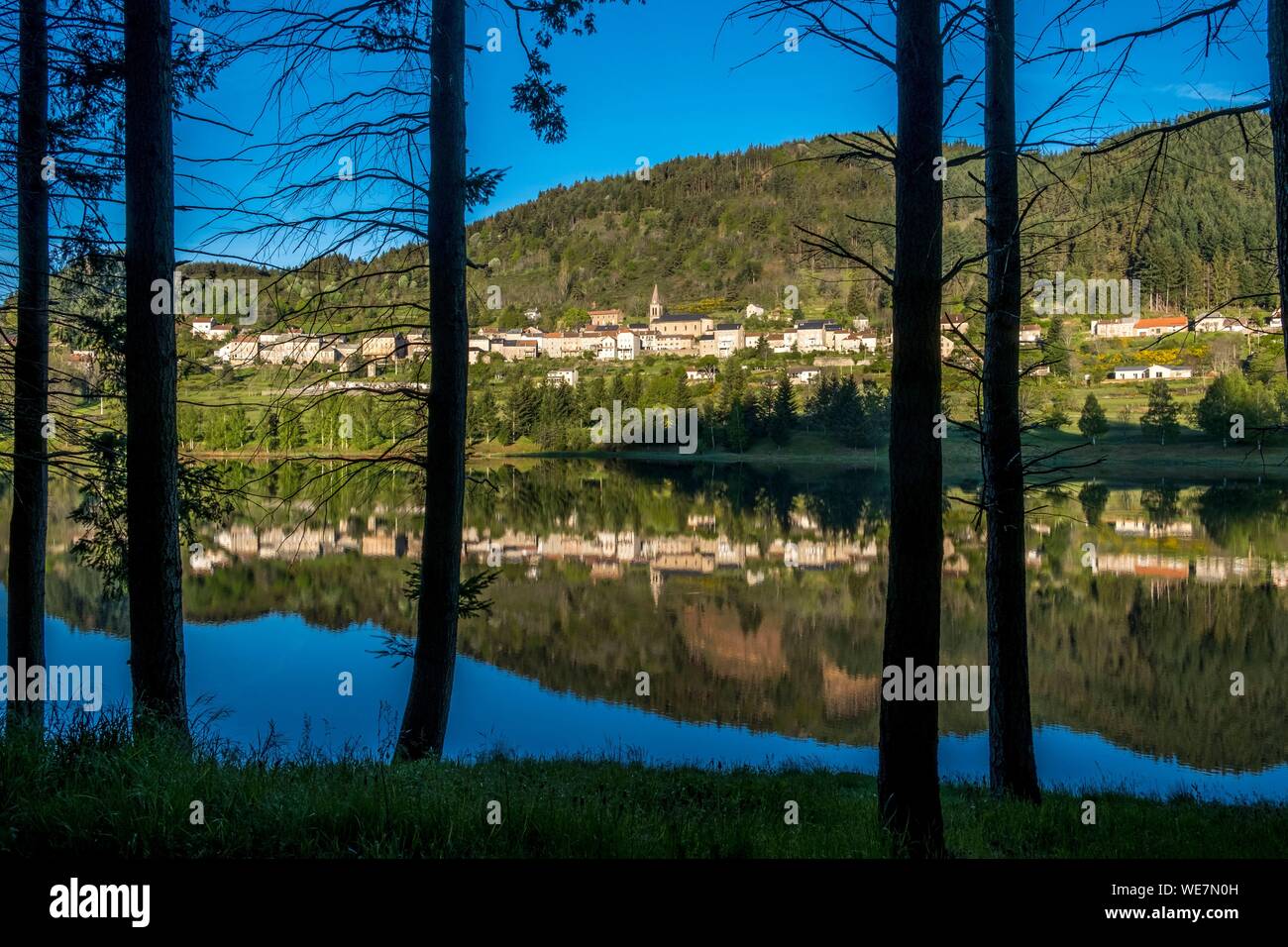 France, Ardeche, Parc Naturel Regional des Monts d'Ardeche (Regional ...