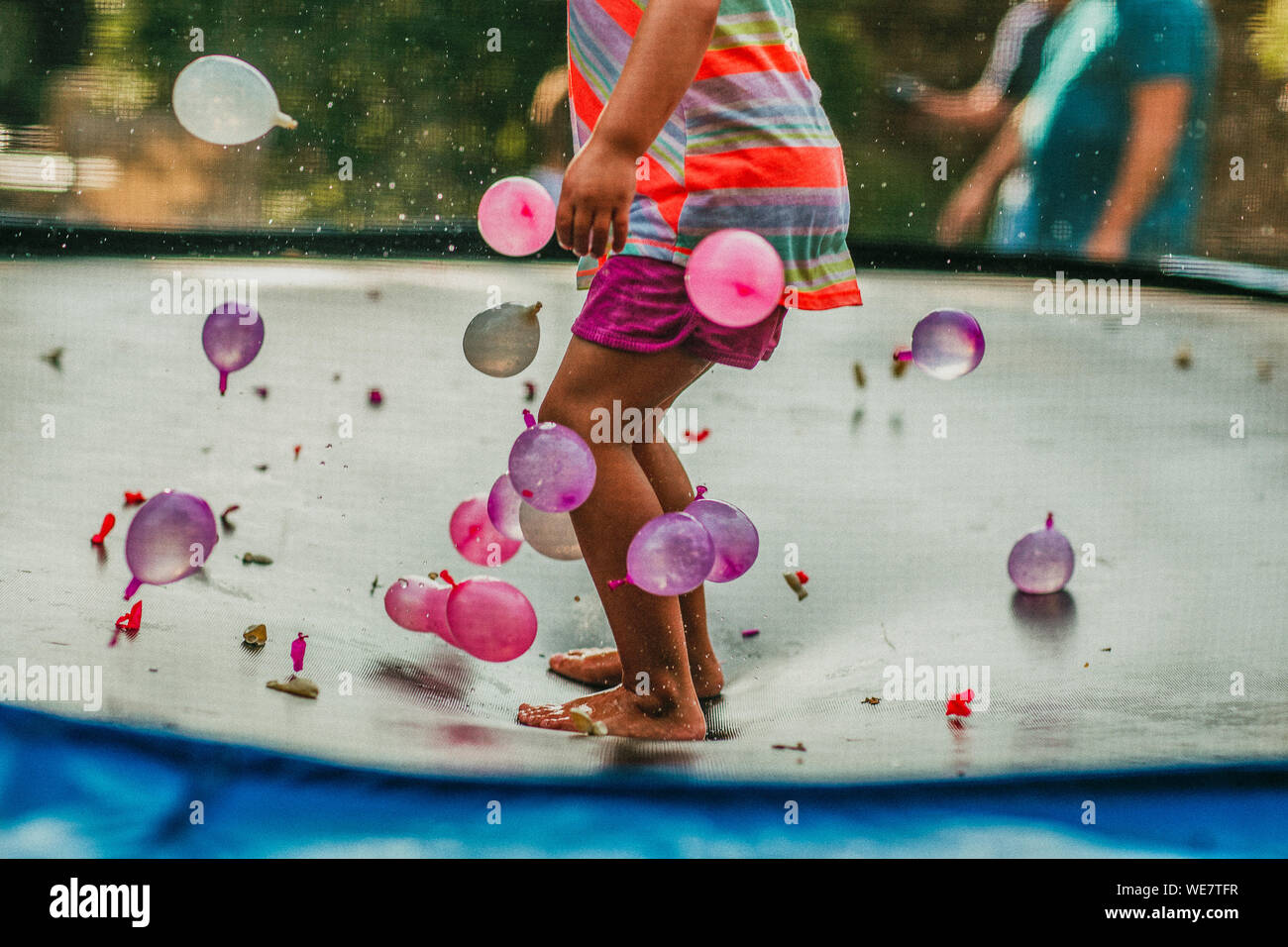 Water bomb kid hi-res stock photography and images - Alamy