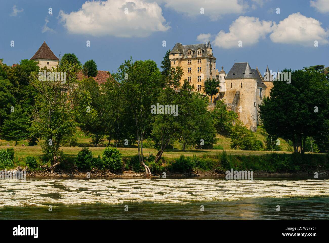 France, Dordogne, Castelnaud la Chapelle, castle of Fayrac, 16th ...
