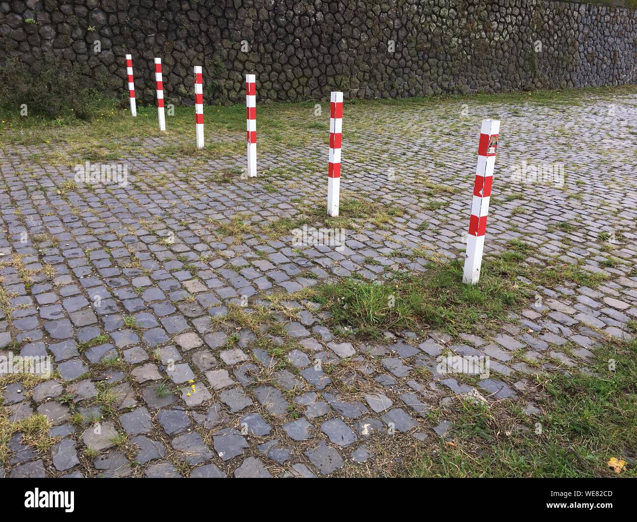 Stone bollards street bollard hi-res stock photography and images - Alamy