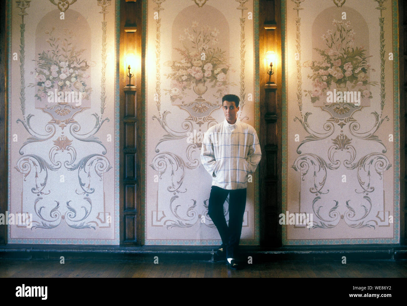 Andrew Ridgeley. 1985 Stock Photo - Alamy