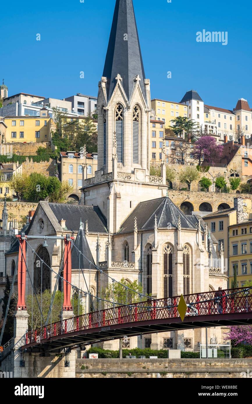 France, Rhone, Lyon, historic district listed as a UNESCO World ...