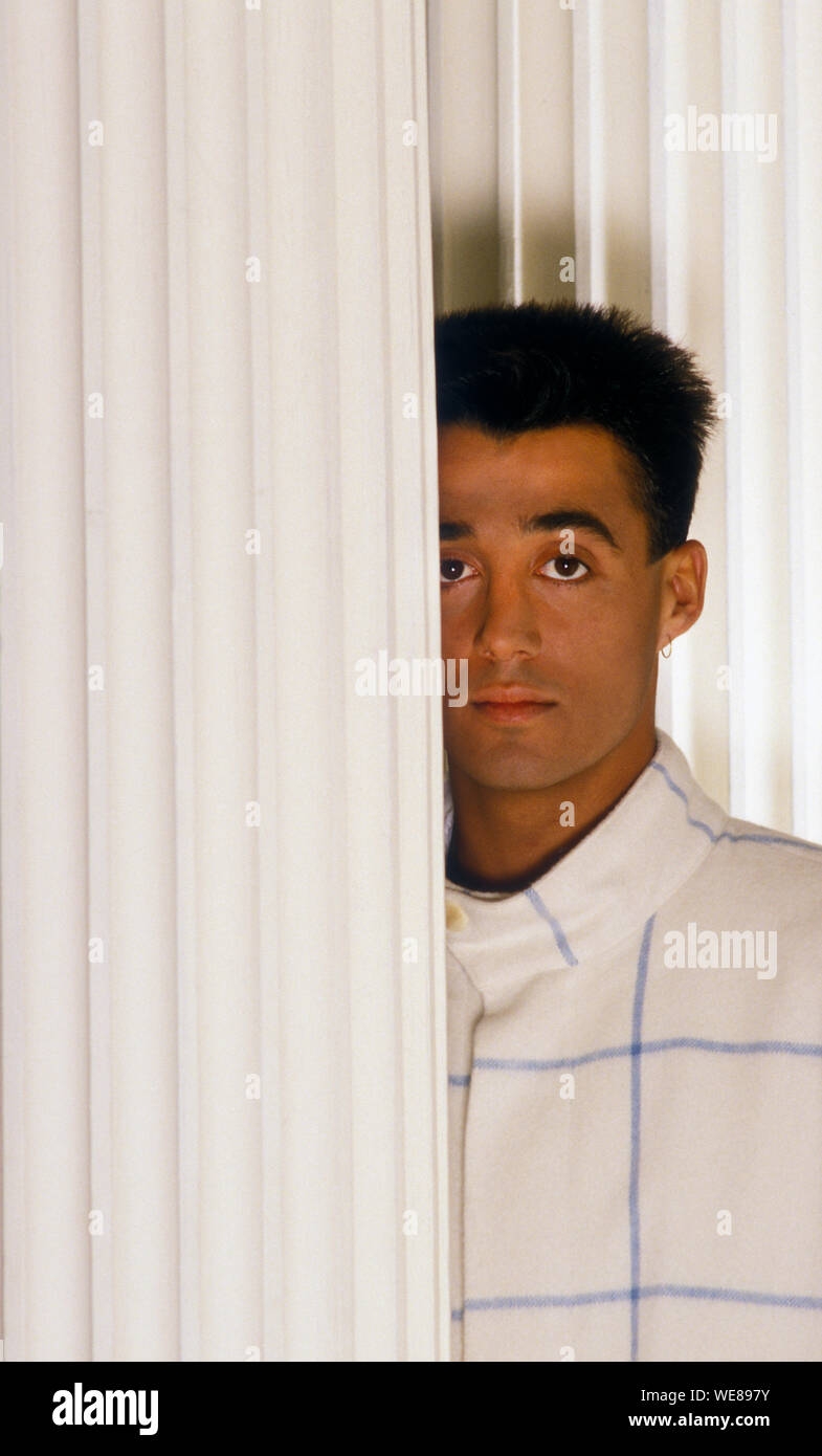 Andrew Ridgeley. 1985 Stock Photo - Alamy