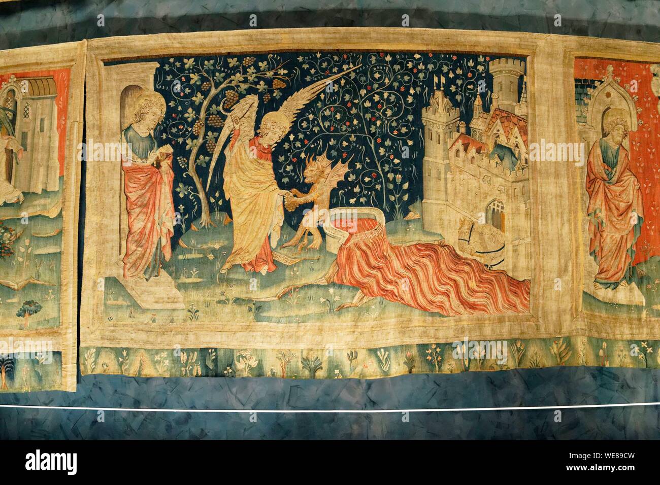 Château d’angers apocalypse hi-res stock photography and images - Alamy