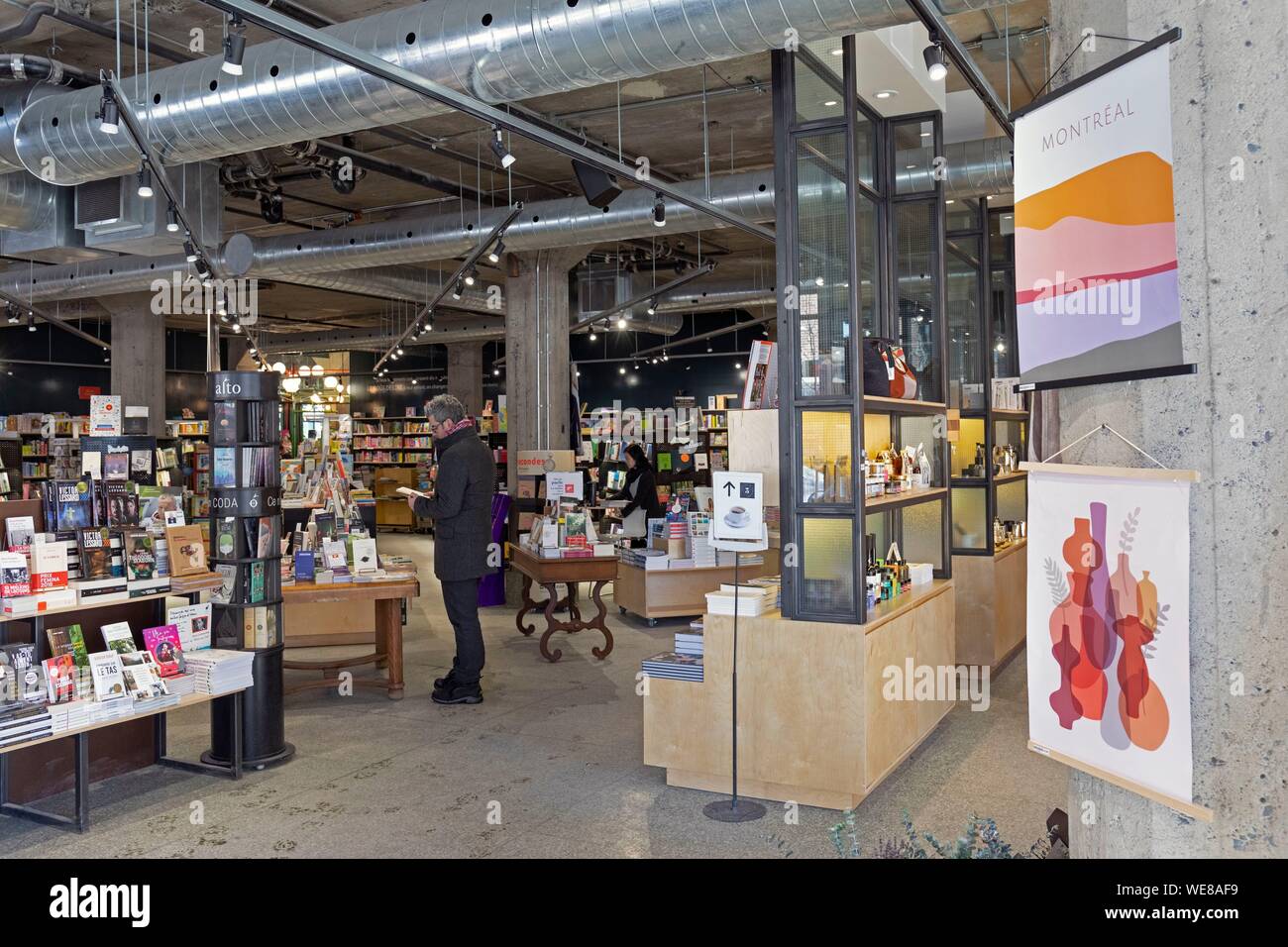 Canada, Quebec province, Montreal, the neighborhood of the city of ...