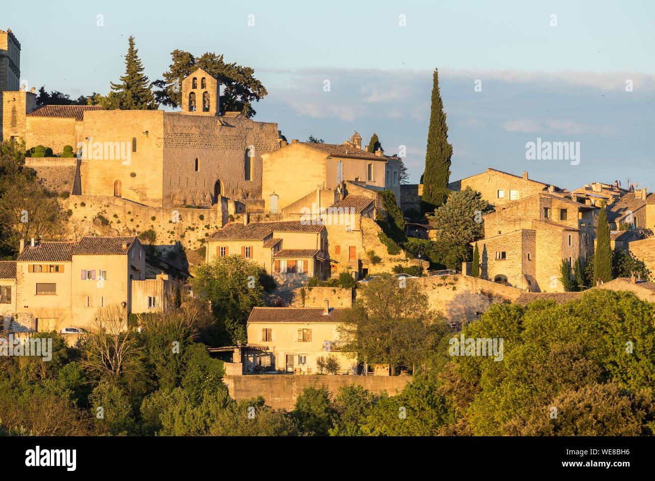 France, Vaucluse, Regional Natural Park of Luberon, Ansouis, labeled ...