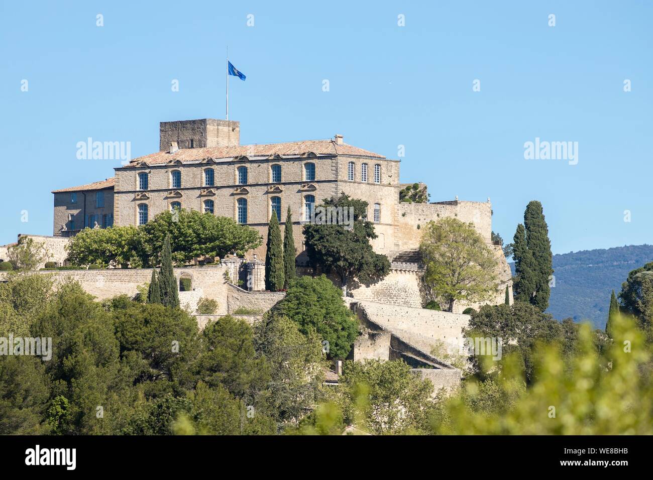 France, Vaucluse, Regional Natural Park of Luberon, Ansouis, labeled ...