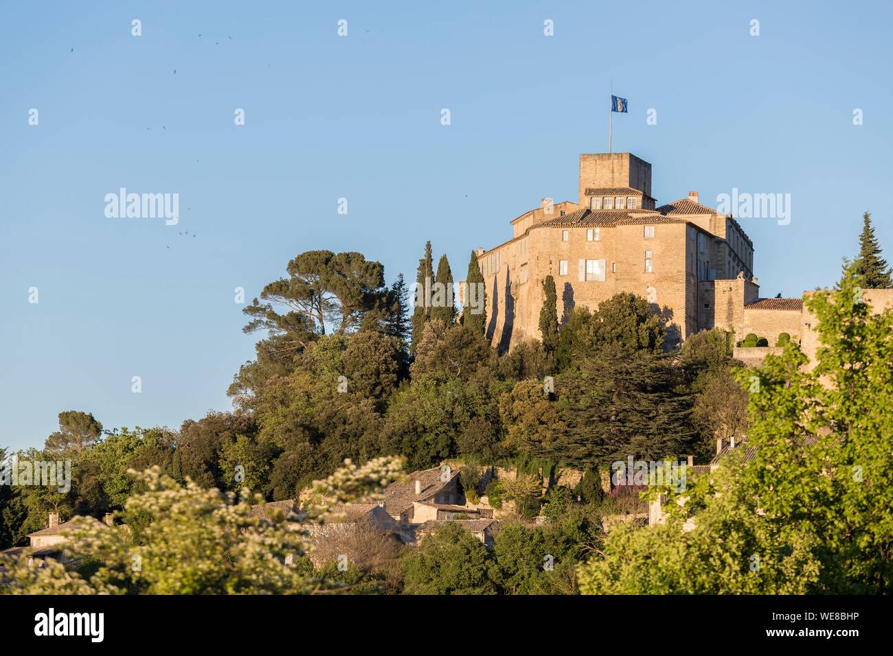 France, Vaucluse, Regional Natural Park of Luberon, Ansouis, labeled ...