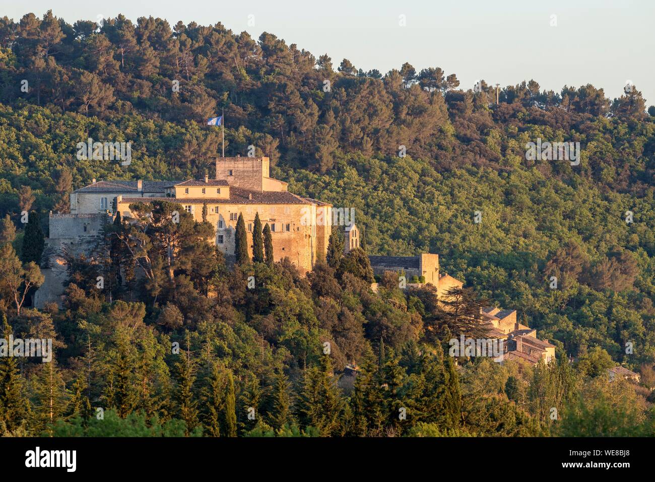 France, Vaucluse, Regional Natural Park of Luberon, Ansouis, labeled ...