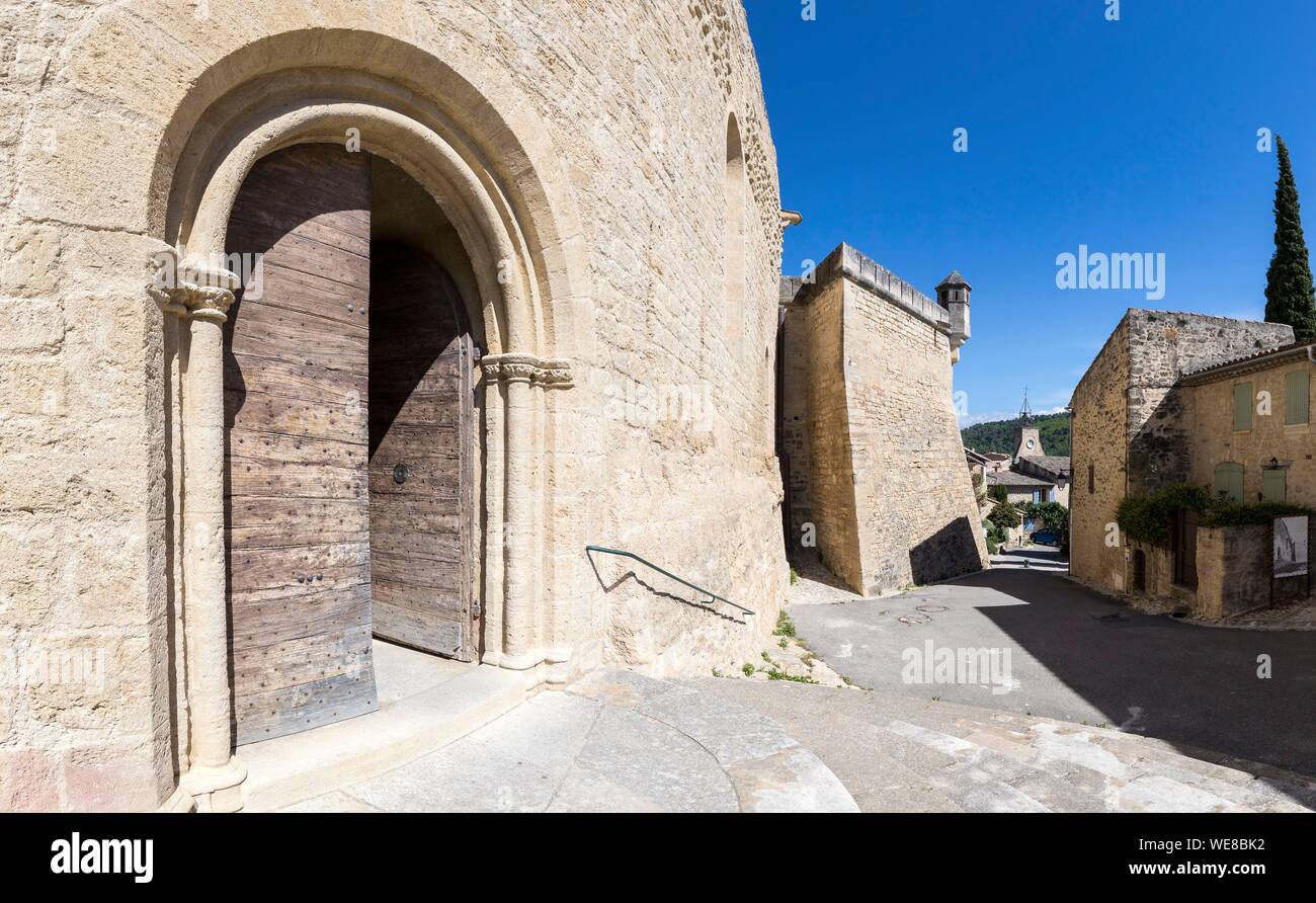 France, Vaucluse, Regional Natural Park of Luberon, Ansouis, labeled ...