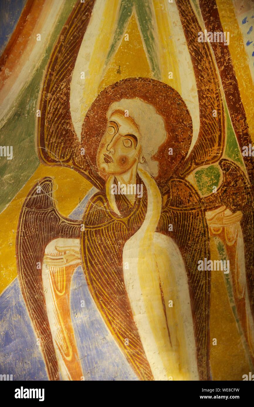 Fresco angel hi-res stock photography and images - Alamy
