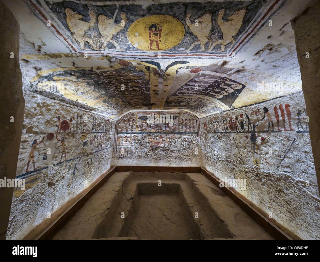 Theban tomb egypt hi-res stock photography and images - Alamy