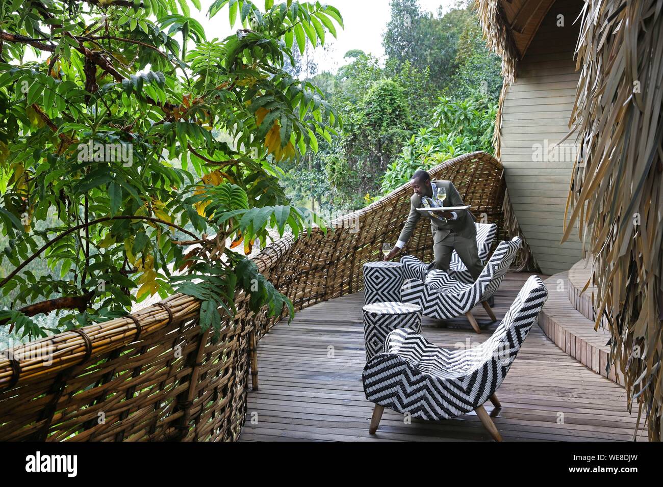 Bisate lodge hi-res stock photography and images - Alamy