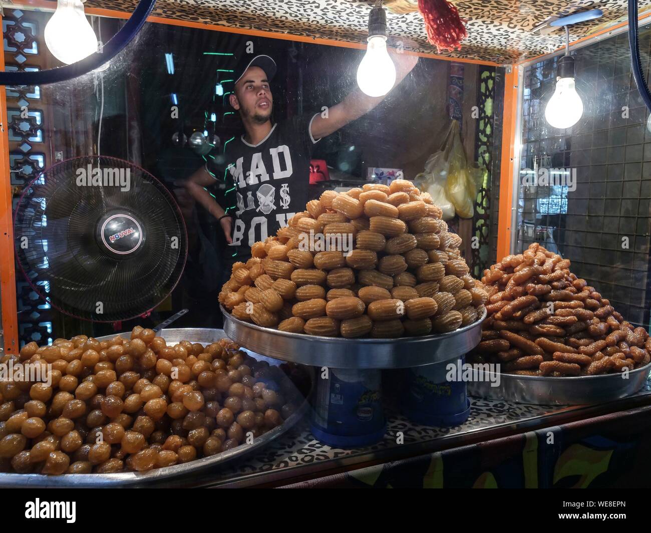 Egypt, Upper Egypt, Nubia, Nile Valley, souk of Aswan, Market in ...
