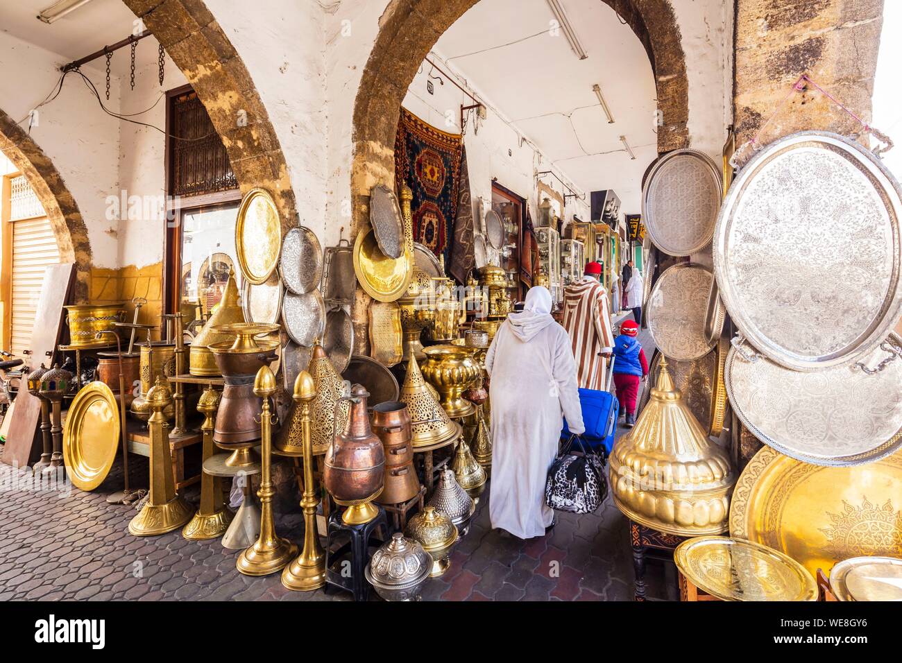 Morocco, Casablanca, Habous district Stock Photo - Alamy