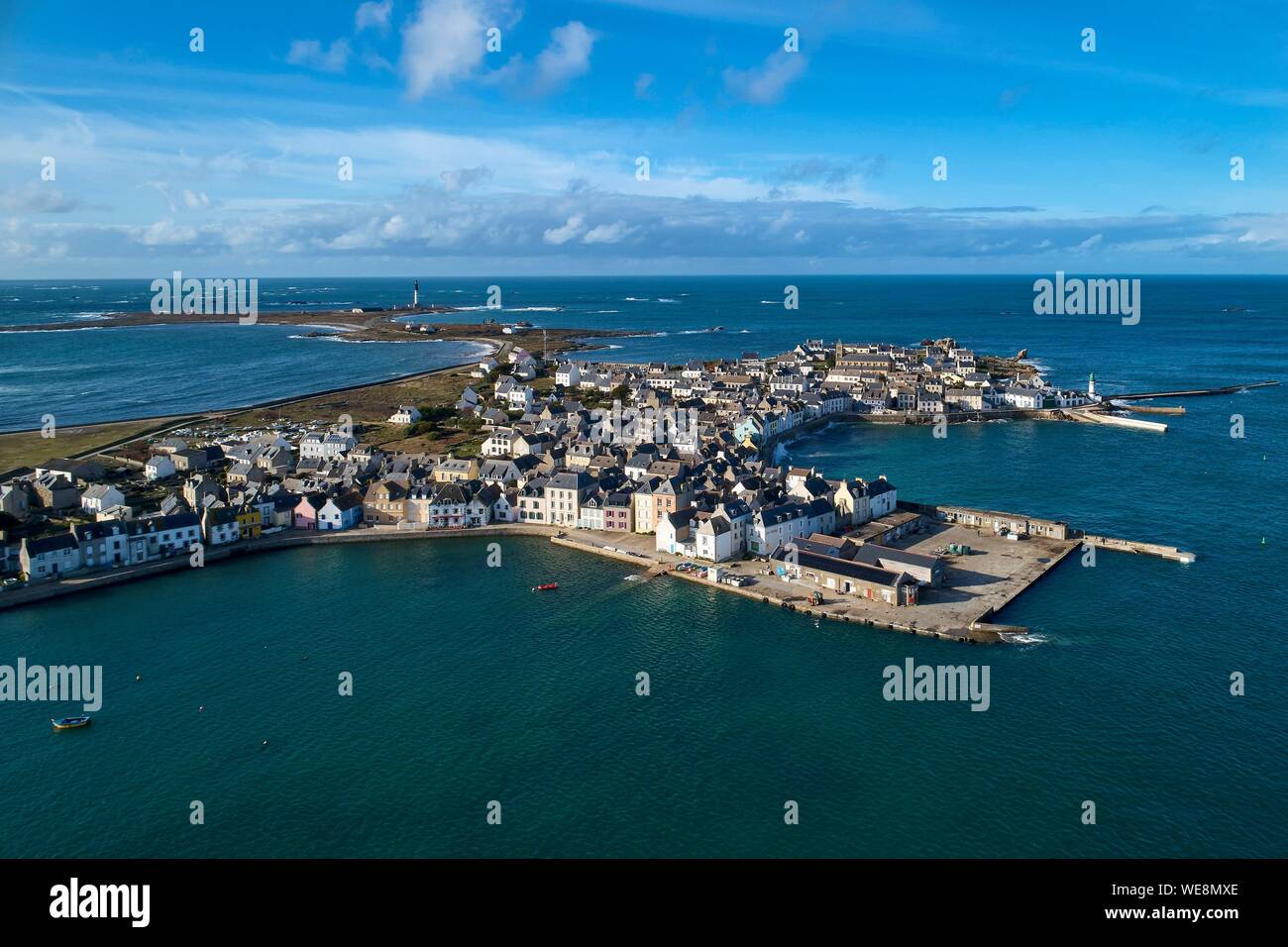 France, Finistere, Iroise Sea, Iles du Ponant, Parc Naturel Regional d ...