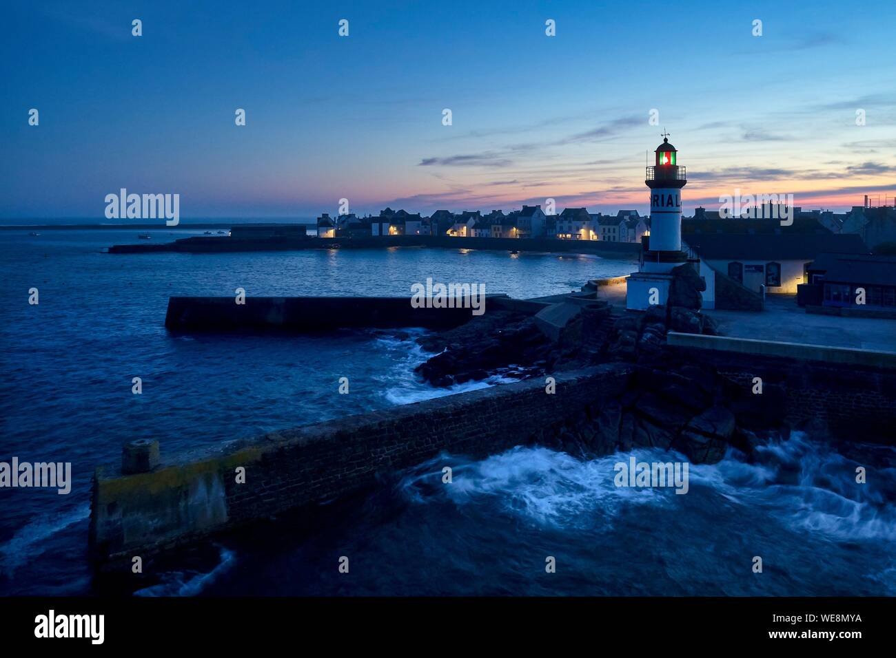 France, Finistere, Iroise Sea, Iles du Ponant, Parc Naturel Regional d ...