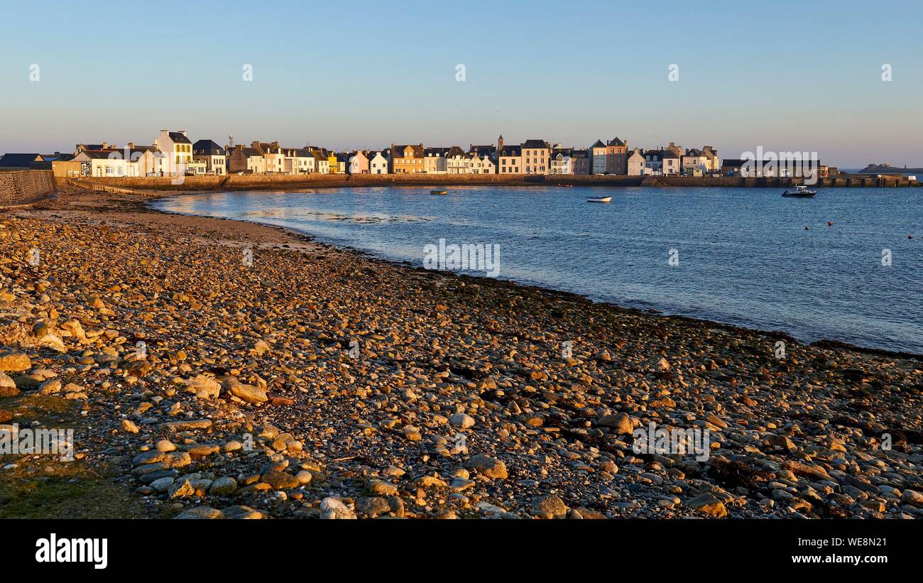 France, Finistere, Iroise Sea, Iles du Ponant, Parc Naturel Regional d ...