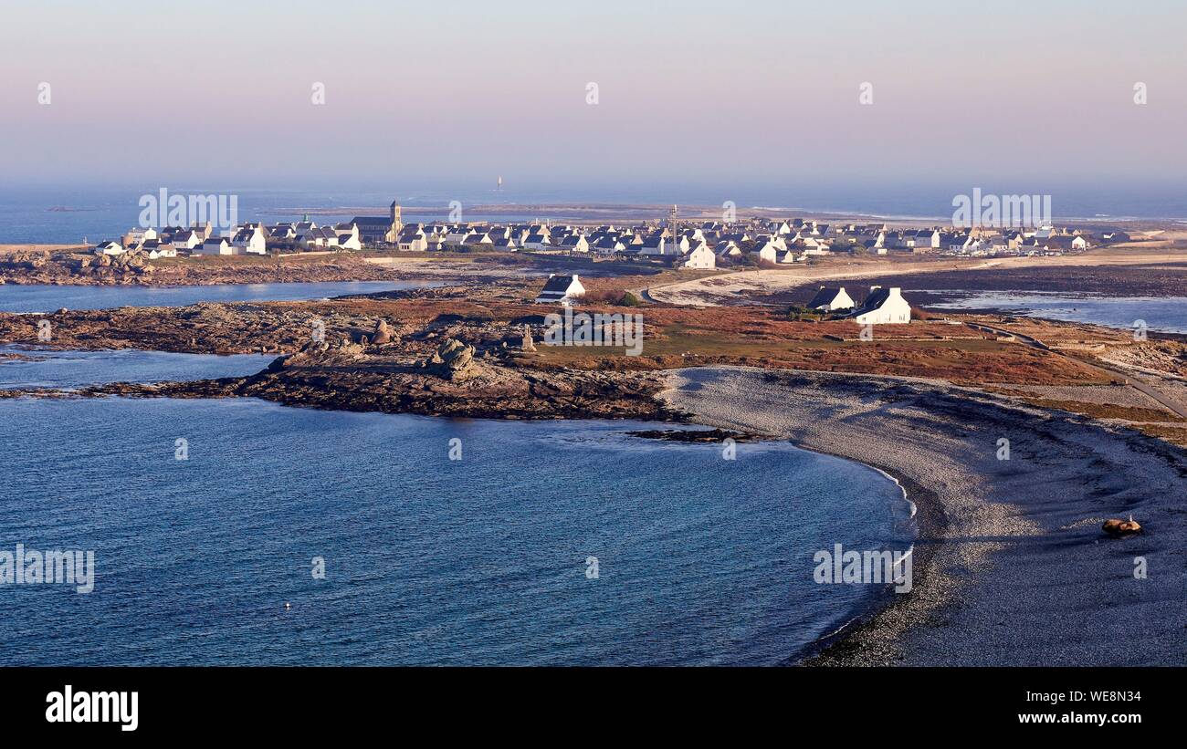 France, Finistere, Iroise Sea, Iles du Ponant, Parc Naturel Regional d ...