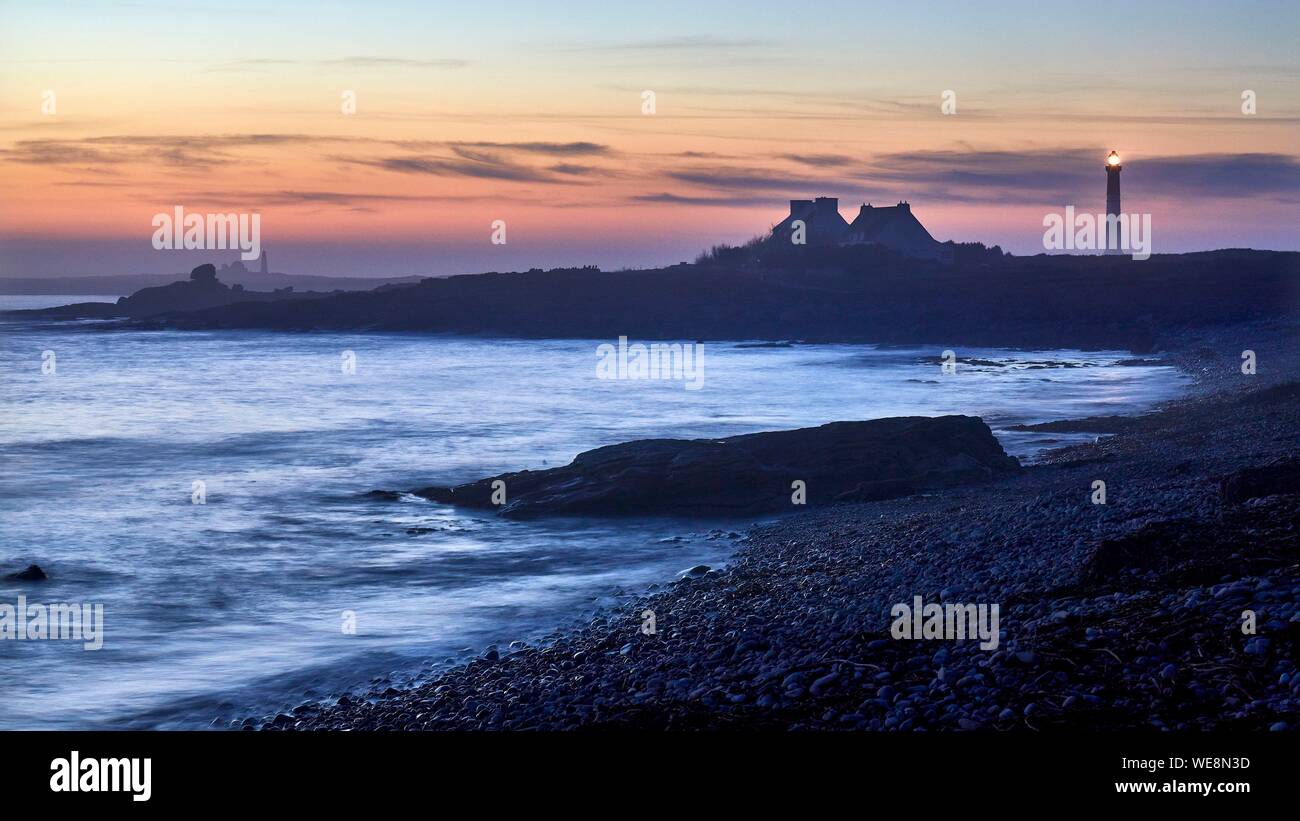 France, Finistere, Iroise Sea, Iles du Ponant, Parc Naturel Regional d ...