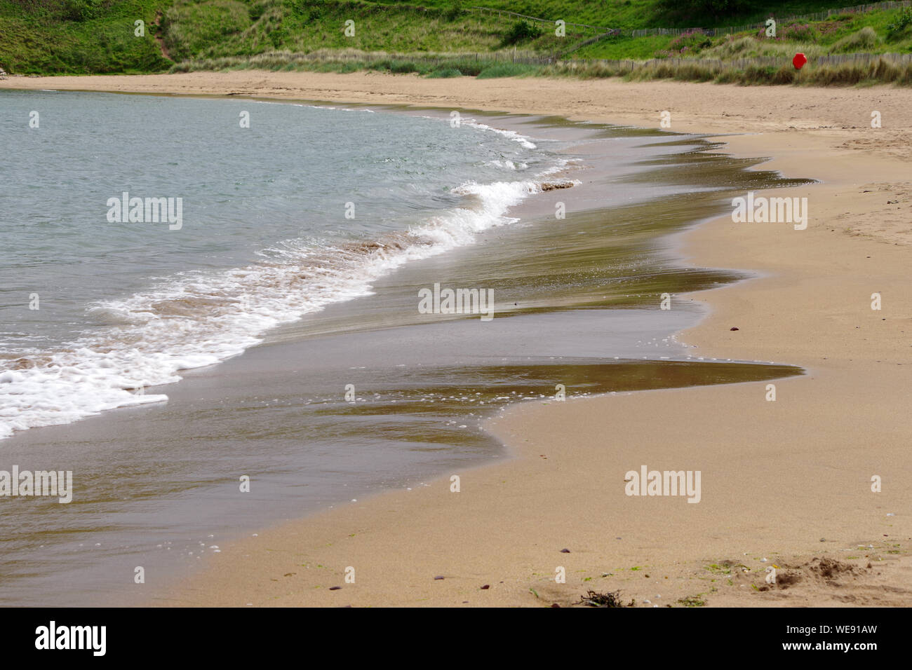 Beach at coldingham bay hi-res stock photography and images - Alamy