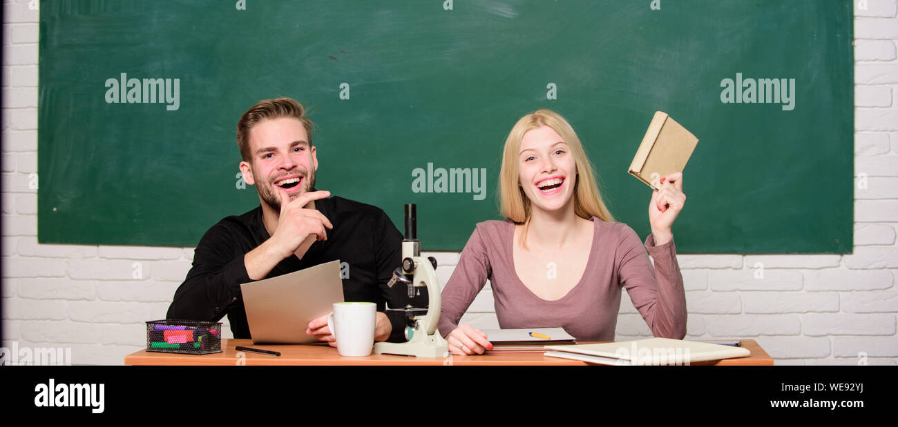 Modern education. Having fun in college. Carefree students. Enjoying ...