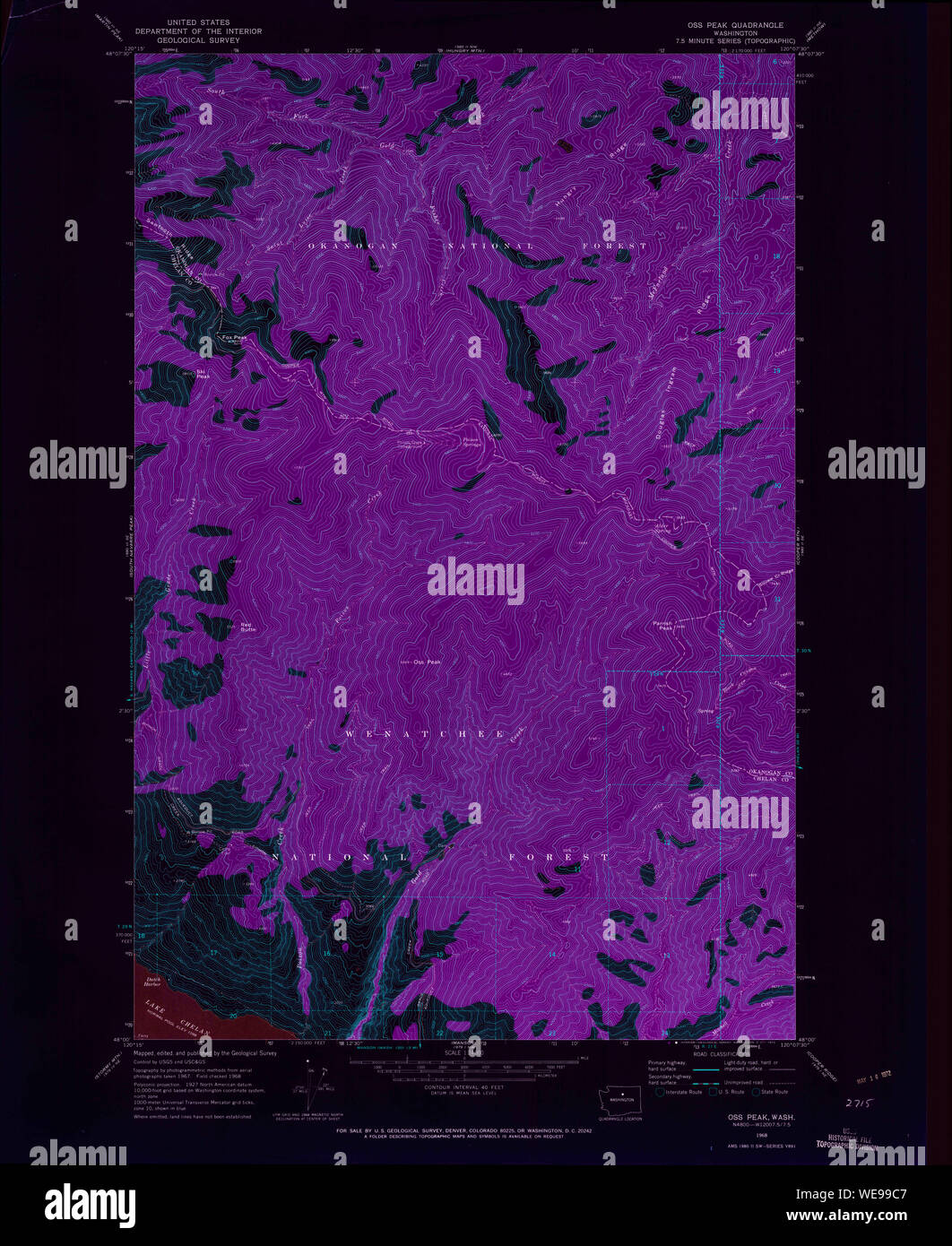 Washington Map For State Report