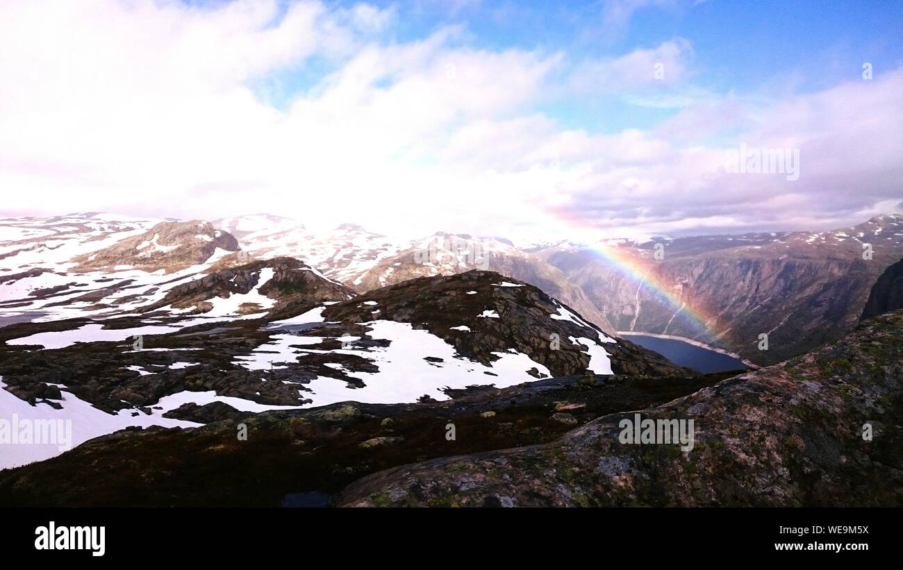 Rainbow Snow High Resolution Stock Photography and Images - Alamy