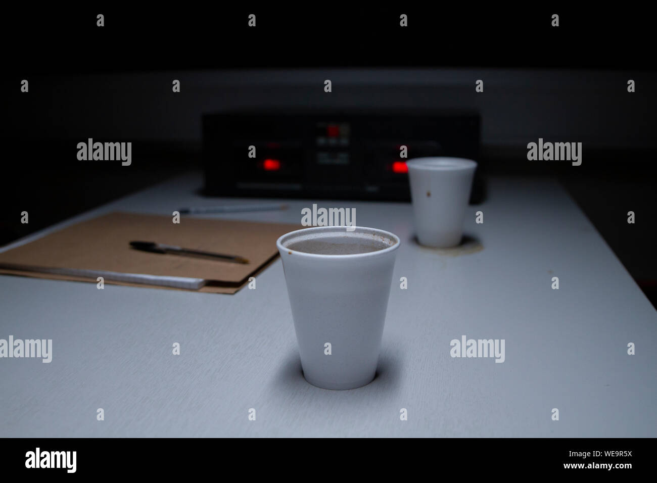 Police interrogation room hi-res stock photography and images - Alamy