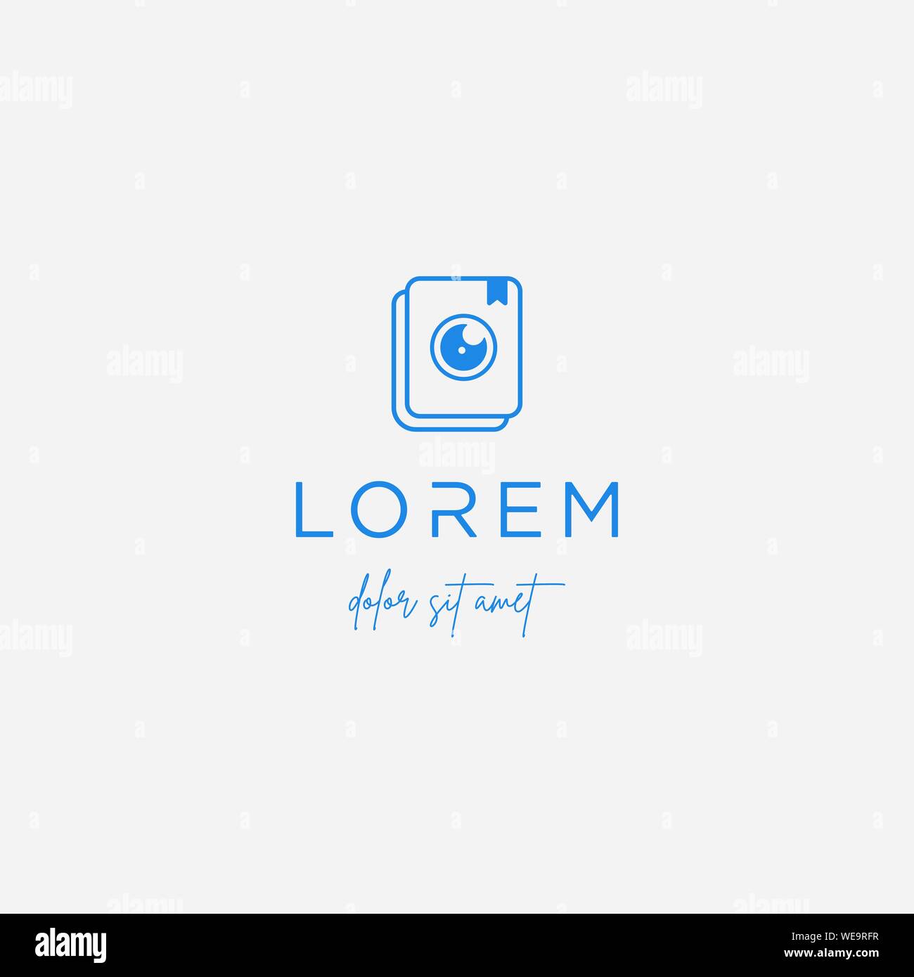 Dog Paw Camera Logo Template Vector Design Stock Vector Image & Art - Alamy