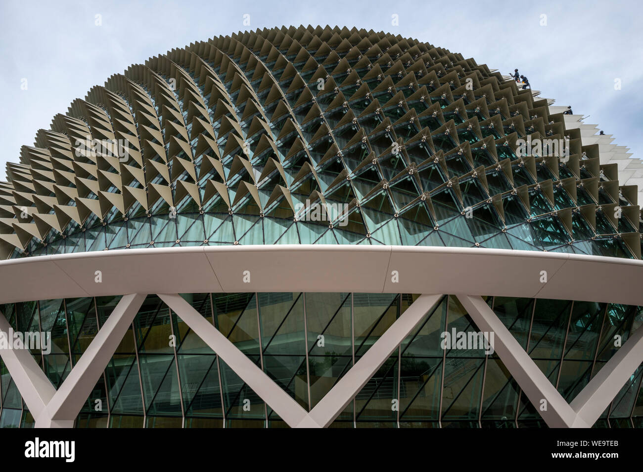 Esplanade - Theatres on the Bay knows as The Durian building, Singapore ...
