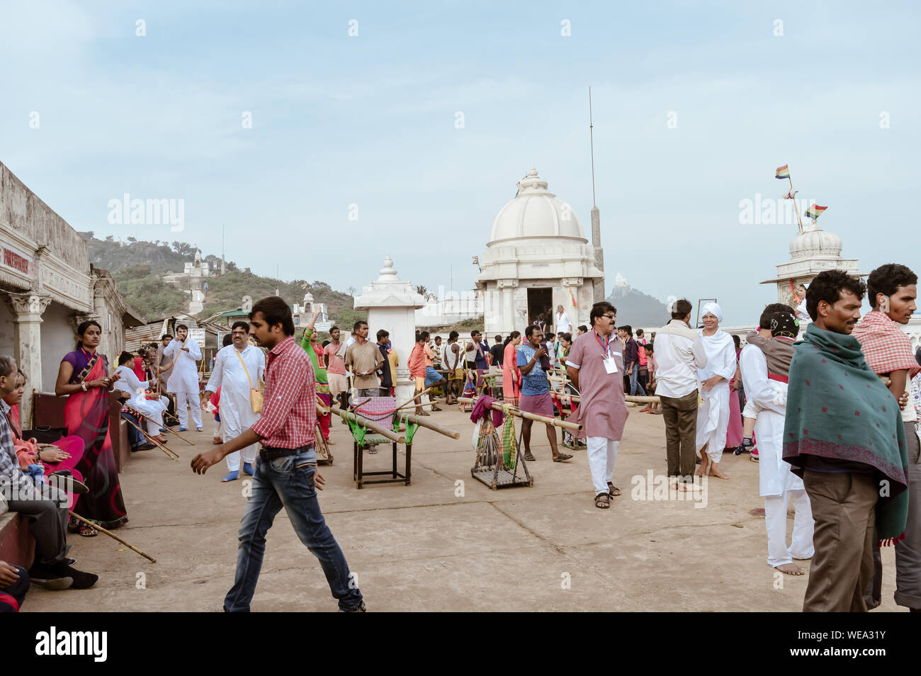 Parasnath hills temple hi-res stock photography and images - Alamy