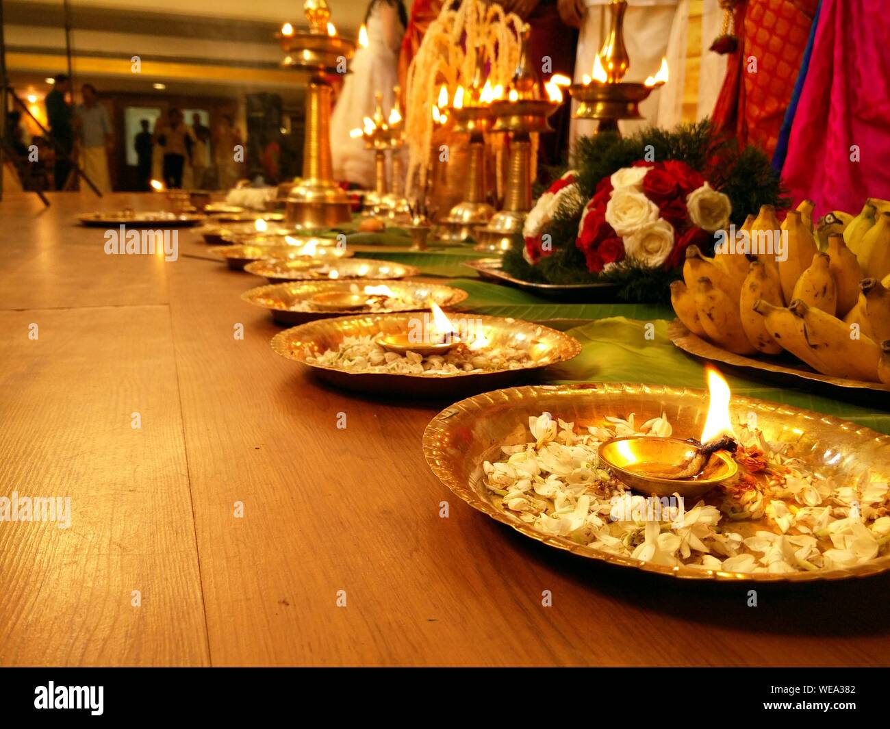 Puja with food hi-res stock photography and images - Alamy